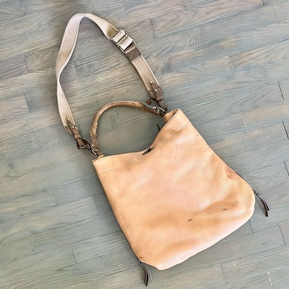 J. Crew | Bags | J Crew Sawyer Hobo Bag Purse Burnt Amber Tan Leather ...